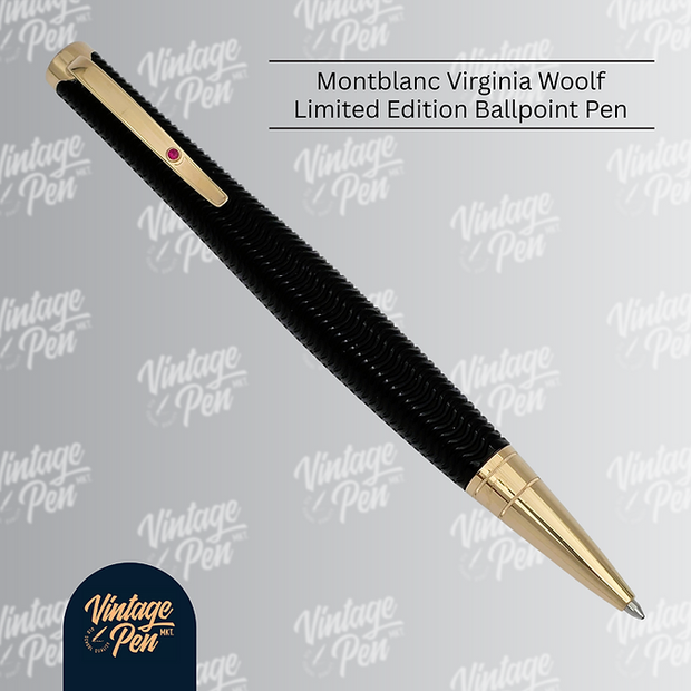 Montblanc Virginia Woolf Limited Edition Ballpoint Pen – Vintage pen market